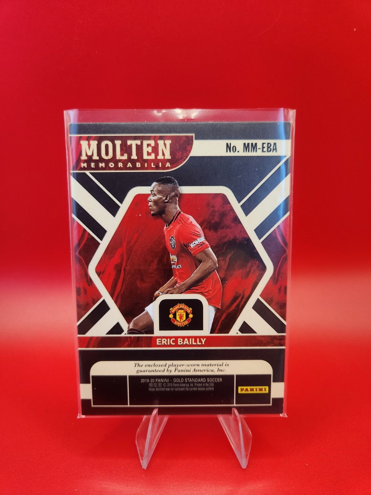 2019-20 Panini Gold Standard - Molten Memorabilia Eric Bailly #Mm-Eba ...