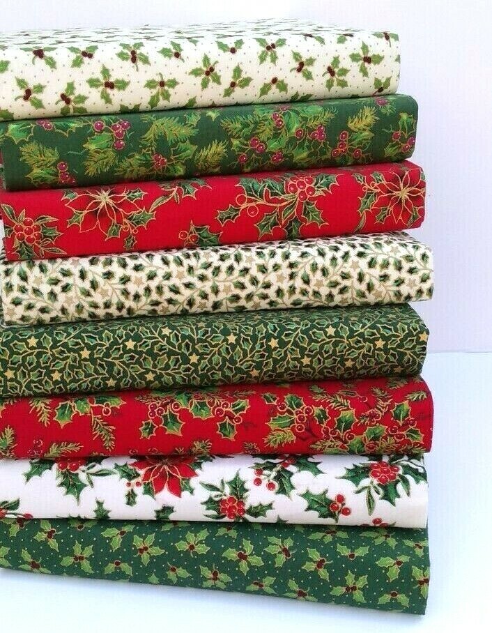 Christmas Cotton Fabric ENCHANTED CHRISTMAS COTTON FABRIC RANGE