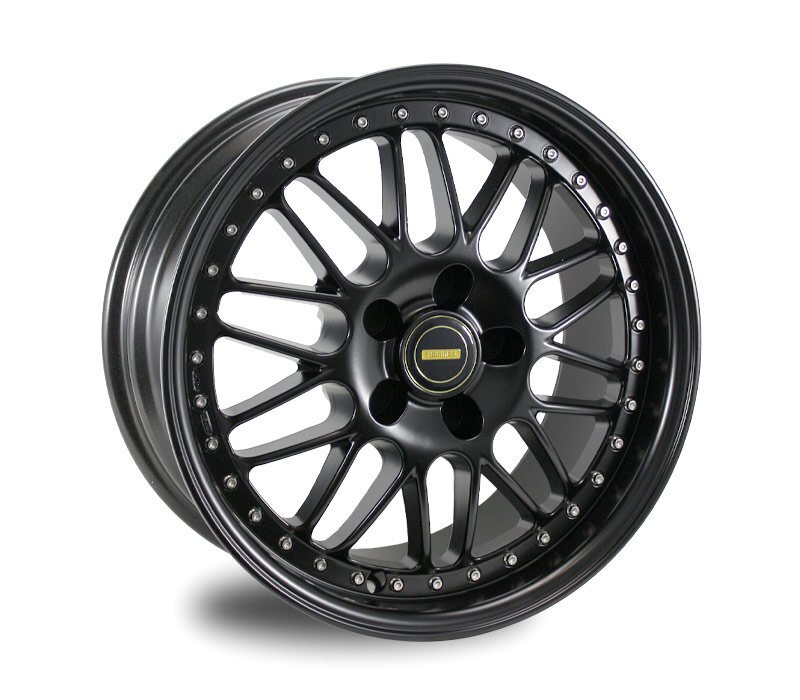 To Suit MG GS WHEELS PACKAGE: 17x7.0 17x8.5 Simmons OM-1 Satin Black ...