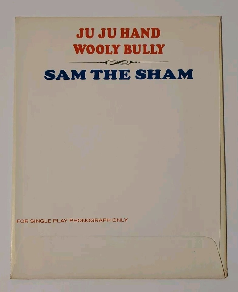 Sam The Sham Ju Ju Hand b/w Wooly Bully HIP POCKET HP3 4" 45rpm Vinyl ...
