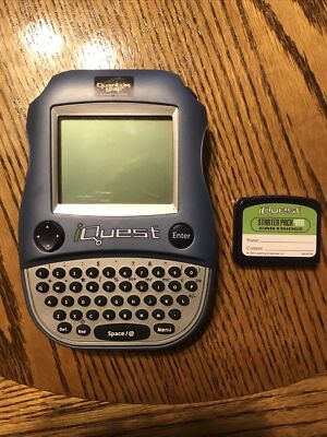 Leapfrog Quantum Leap iQuest Interactive Hand Held Educational Learning ...