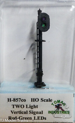 Tomar Industries #H-857co TWO Light Vertical Signal G.R. LED's (Brass ...
