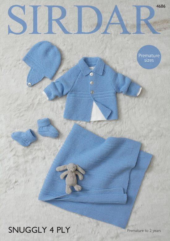 Sirdar Baby Knitting Patterns Free Download Cardigan And Booties 5386