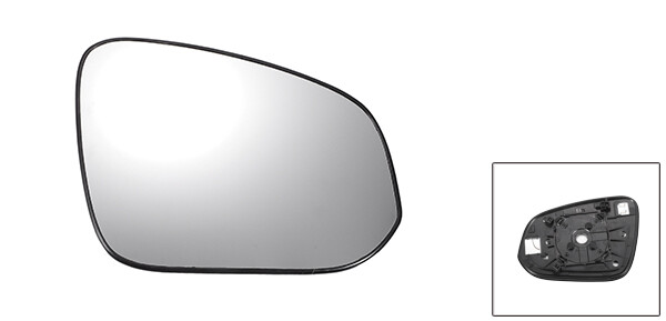Car Right Passenger Side Mirror Glass w/ Backing Plate Heated for ...