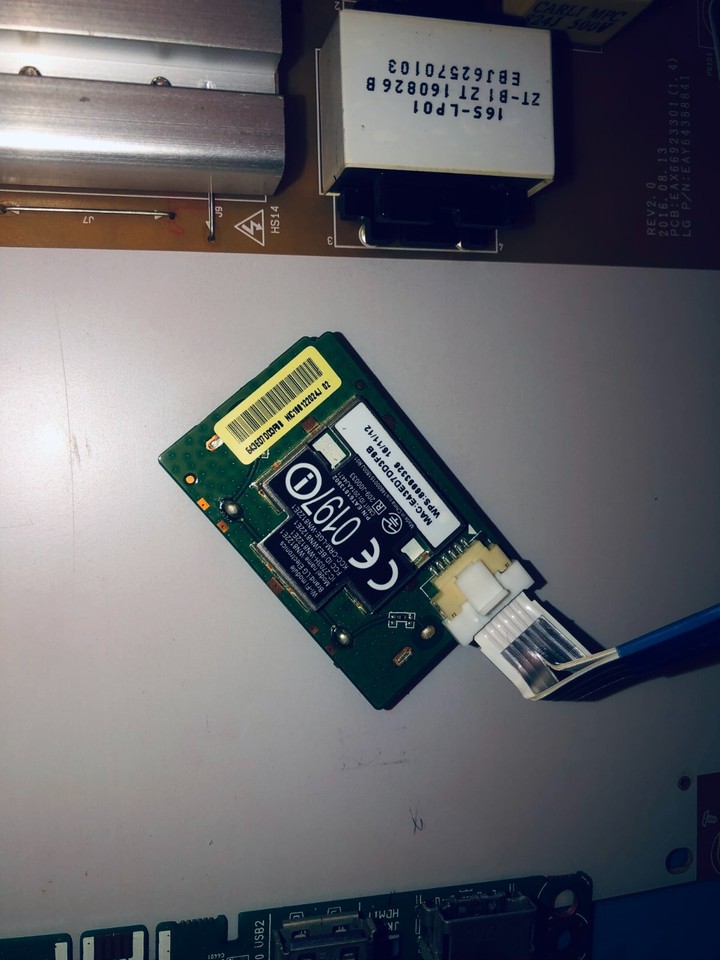 LG 60UH6090-UF all boards T-Con Led back light power supply Wi-Fi ...