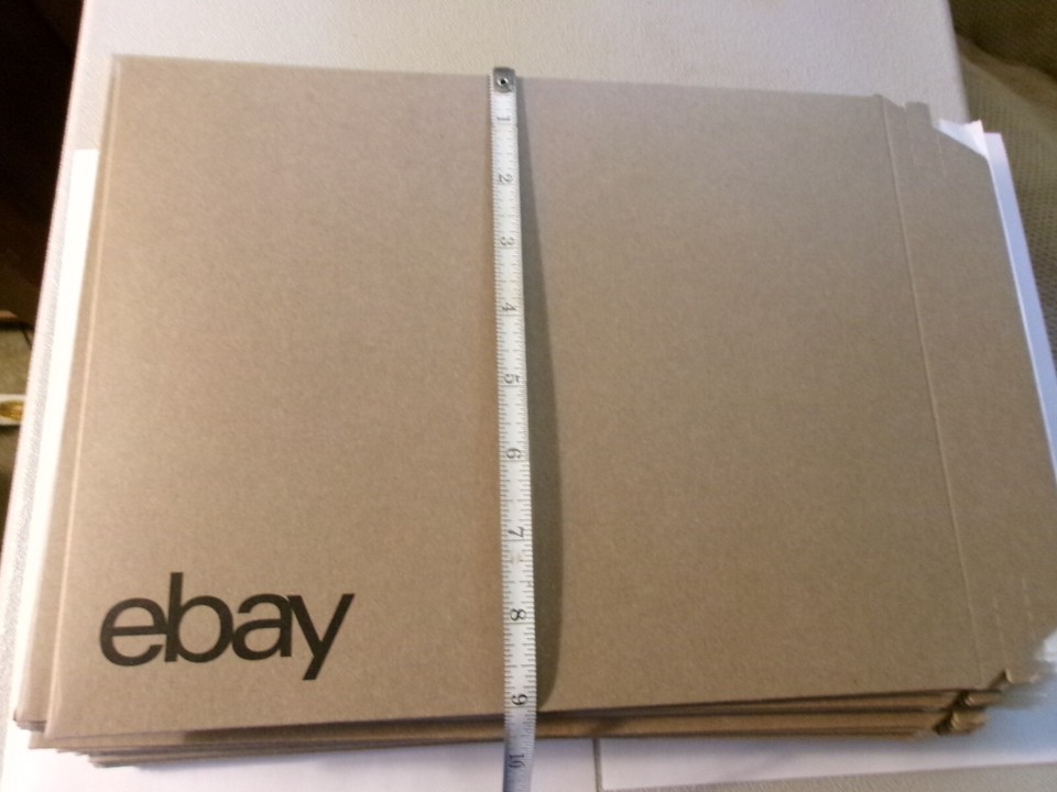 (25) 9 x 11.5 EBAY BRANDED PAPERBOARD MAILJACKET ENVELOPE | eBay