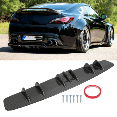 For Hyundai Genesis Coupe Rear Diffuser Bumper Lip Spoiler Splitter ...