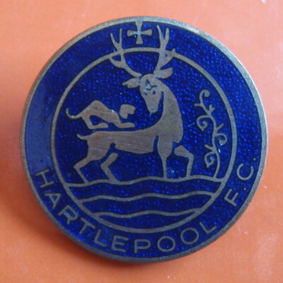 ENGLAND - HARTLEPOOL FOOTBALL CLUB VINTAGE NICE ENAMEL BADGE | eBay
