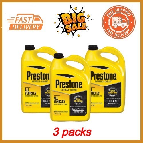 Prestone Universal Antifreeze + Coolant, Used for All Vehicles ...