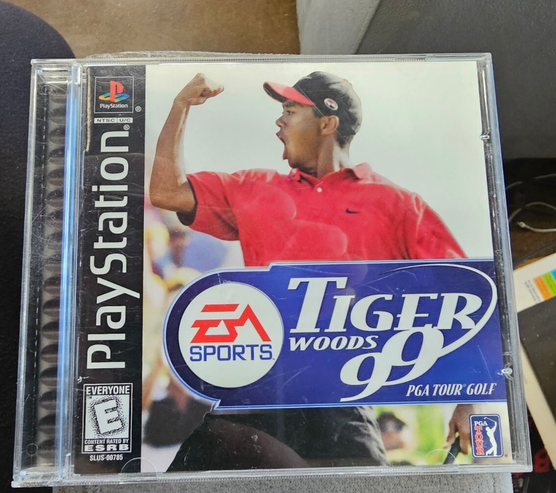 Tiger Woods '99 PGA (Sony Playstation 1, 1998) PS1 - Complete - Disc ...