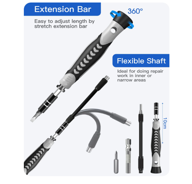 #1 Gunsmith Set 120 Bits Of Screwdriver Pro Gunsmithing Firearm Tools ...