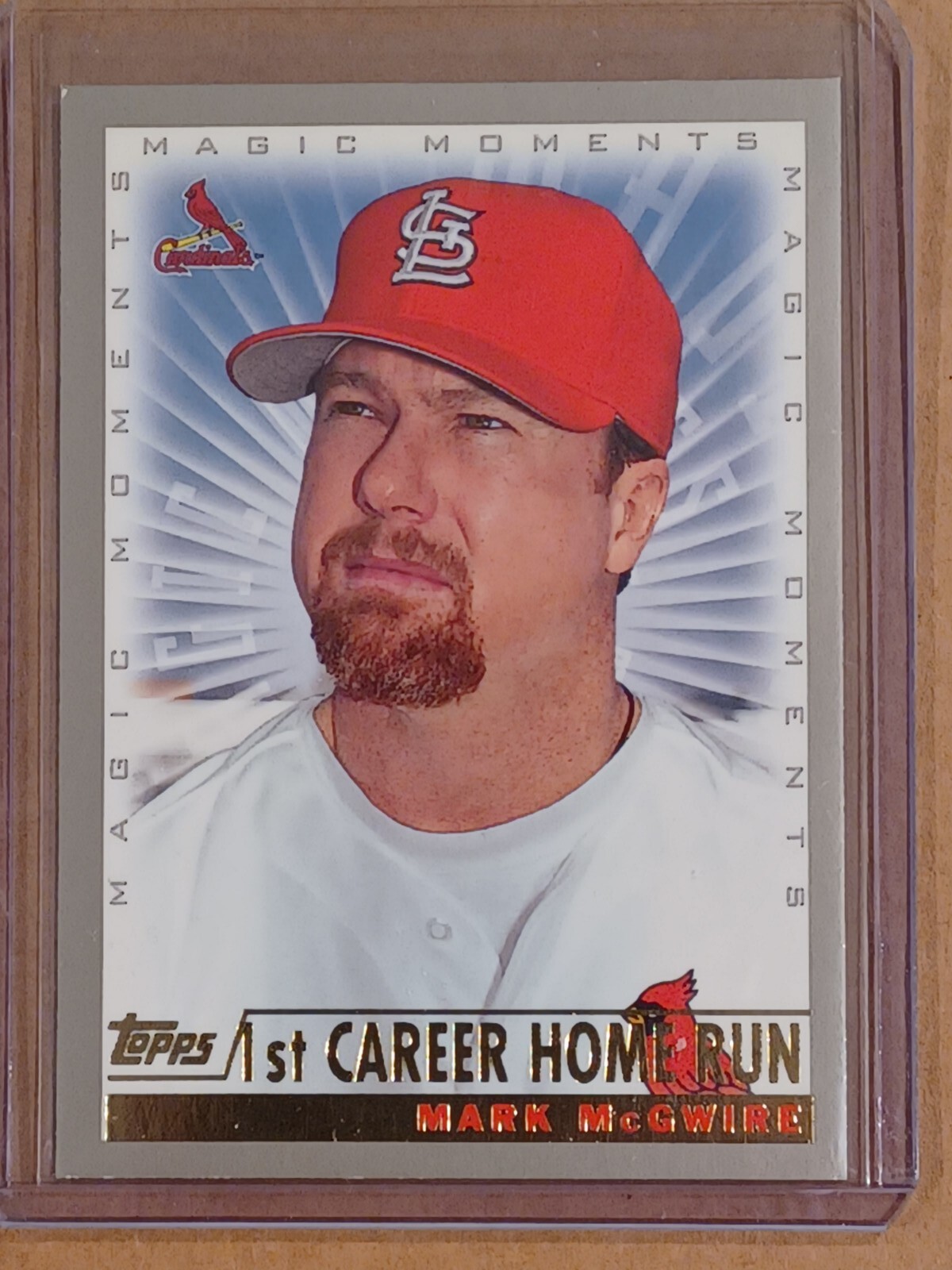 Mint 1999 Topps Magic Moments Mark McGwire Card #236 1st Career Home ...