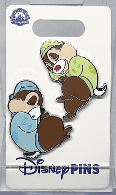 Disney 2024 Sleeping Baby Chip & Dale OE 2 Pin Set | eBay