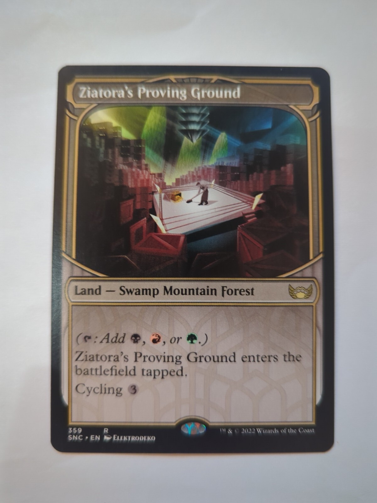 MTG Ziatora's Proving Ground Streets of New Capenna 359 Regular Rare ...