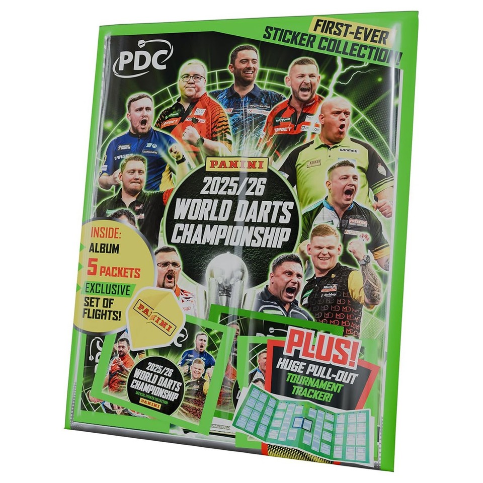 PDC 2026 World Championship Darts Sticker Collection Starter Pack | eBay UK