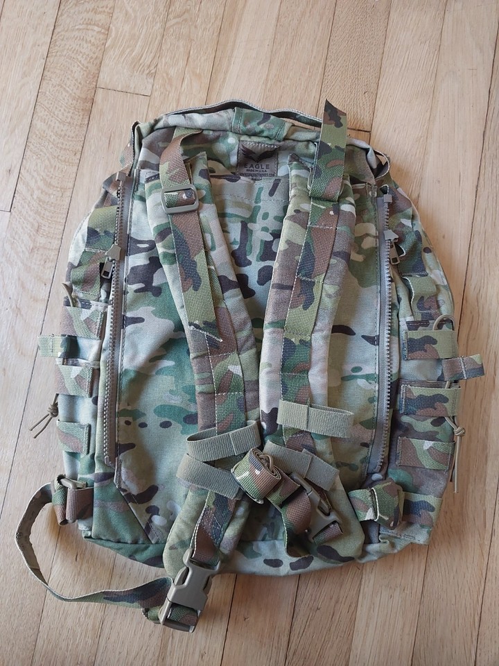 Eagle Industries Zip-On Modular Assault Pack V2 w/Shoulder Straps- 500D ...