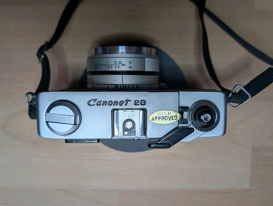Canon Canonet 28 35mm Rangefinder Film Camera with 40mm F/2.8 Lens ...