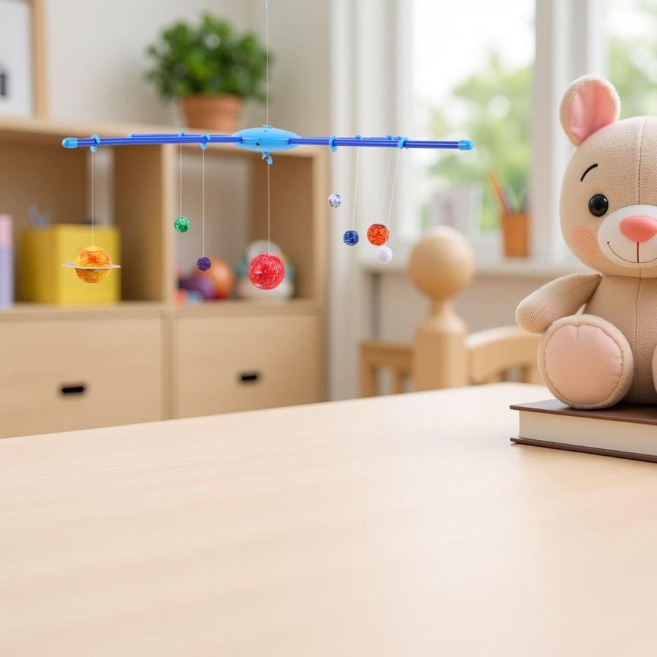 Solar System Mobile Hanging: Planet Model Solar System Kit – Hanging ...