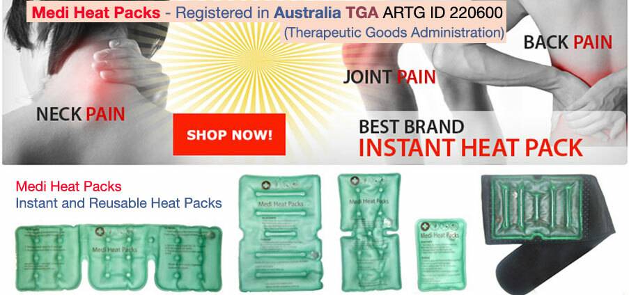 Medi Heat Packs-Instant Heat Pack | eBay Australia Stores