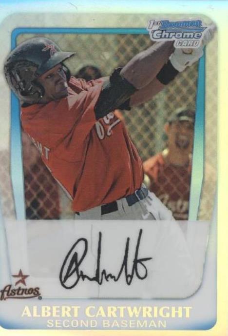 2011 Bowman - Chrome Prospects Albert Cartwright #BCP32 Refractor /799 ...