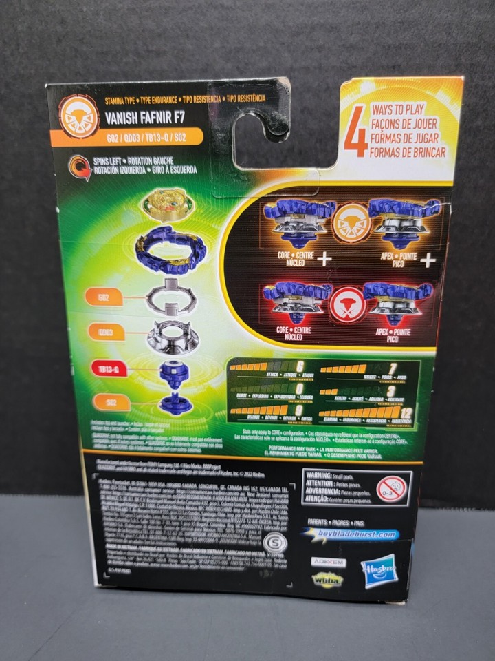 Beyblade Burst QuadDrive Destruction Belfyre B7 Starter Pack. Brand New ...