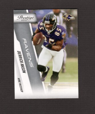 Football Card - Derrick Mason - Ravens - Panini Prestige - 2010 - #14 ...