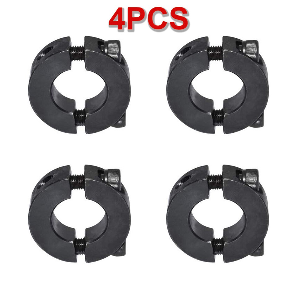 Double Split Shaft Locking Collar 1/2",1/4",1/8",3/8",3/4",5/8",7/8",1 ...