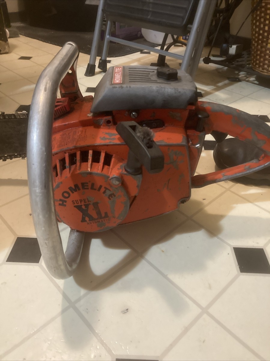 Used Homelite Super Xl Xl Automatic Chainsaw Throttle Five (5)