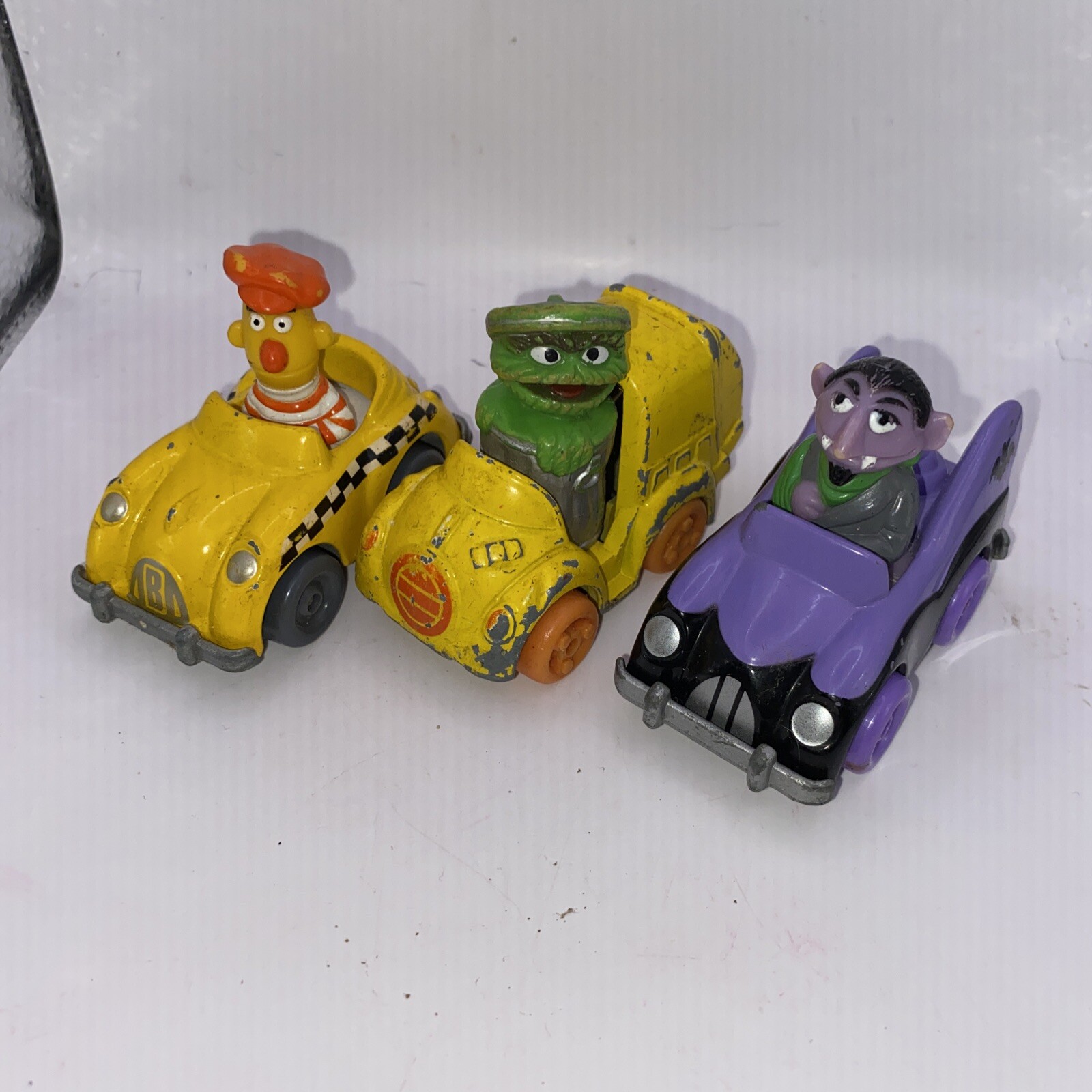 Sesame Street Muppets Playskool -Die Cast Cars 1981-1982 Toys Lot Of 3 ...