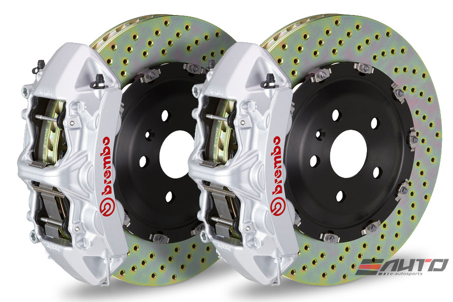 Brembo Front GT BBK Brake 6Pot Silver 365x34 Drill Disc for Benz CLA45 ...