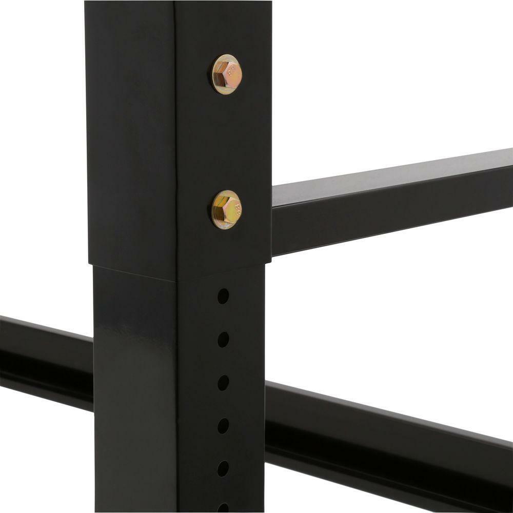 Husky Adjustable Work Platform Desk] Husky 72 In. Solid Wood Work