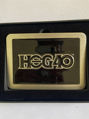 Harley Davidson HOG 40 Years Harley Owners Group Belt Buckle Black with ...