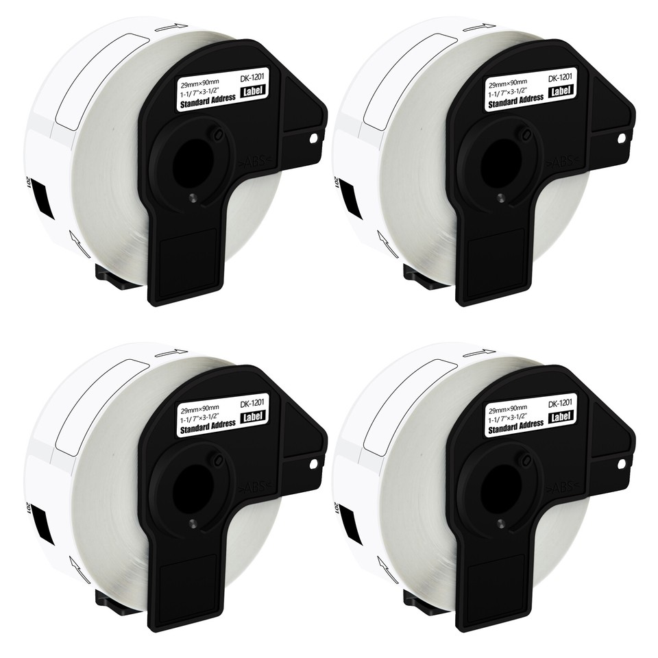 Compatible for Brother QL-1100 DK1201 DK11201 Address 400 Labels 1-1/7 ...