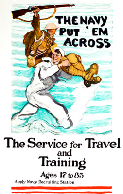 Put 'Em Across - Travel Training - 1918 - World War I - Propaganda ...