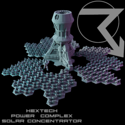 HEXTECH Solar Concentrator - 6mm Scale Terrain for Tabletop Wargames | eBay