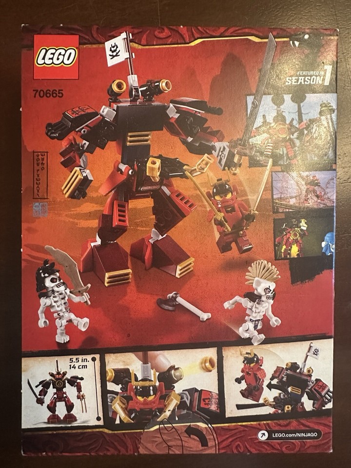 LEGO 70665 NINJAGO LEGACY THE SAMURAI MECH!!! VERY RARE!!! BRAND NEW ...