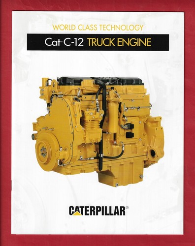 CAT C-12 TRUCK ENGINE 12 PAGE BROCHURE 03/97 | eBay Australia