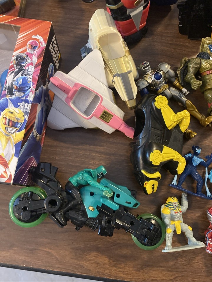 Bandai Mighty Morphin Power Rangers, Rpm, Overdrive, Action Toy HUGE ...