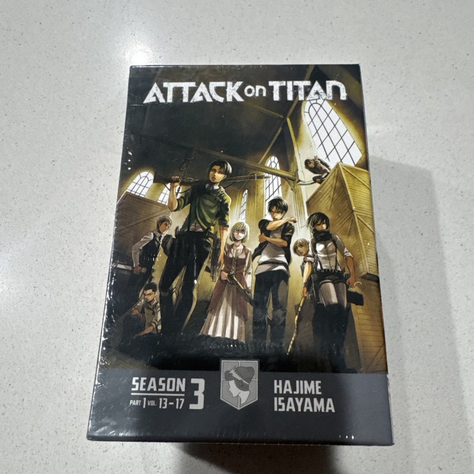 Attack on Titan Season 3 Part 1 Manga Box Set (Attack on Titan Manga ...