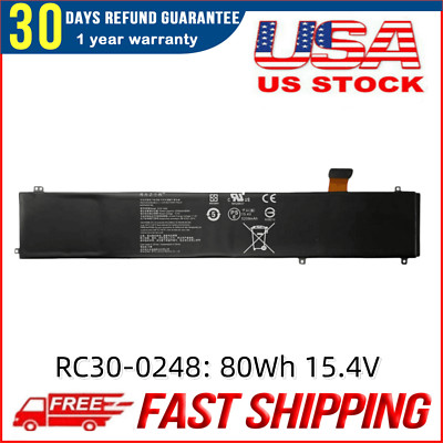 New Genuine RC30-0248 battery for Razer Blade 15 Advanced 2019 2018 ...