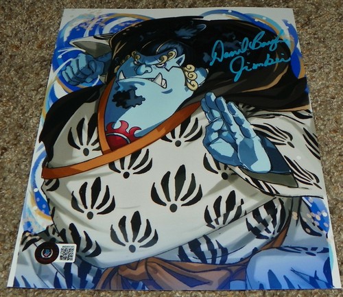 Daniel Baugh Jimbei Jinbe One Piece Signed 8x10 Photo Auto Beckett BAS ...