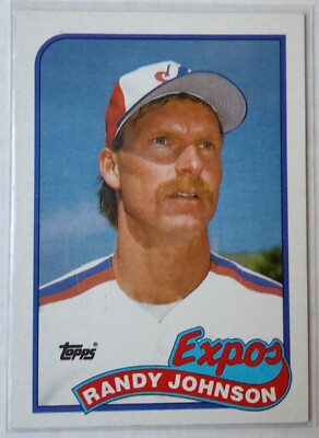1989 Topps Randy Johnson Rookie #647 | eBay
