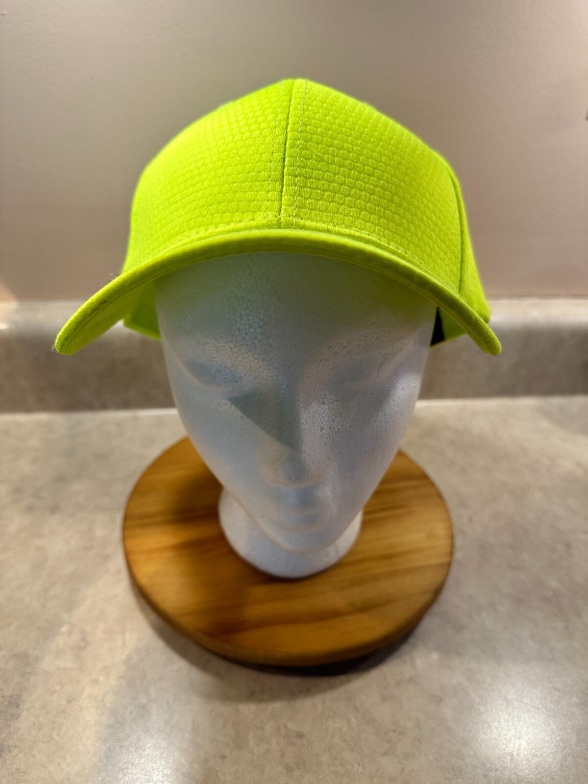 SGW Headwear Neon Yellow Adjustable Hat High Vis | eBay