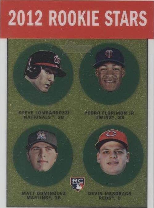 2012 Topps Heritage - Chrome Rookie Stars Devin Mesoraco, Matt ...