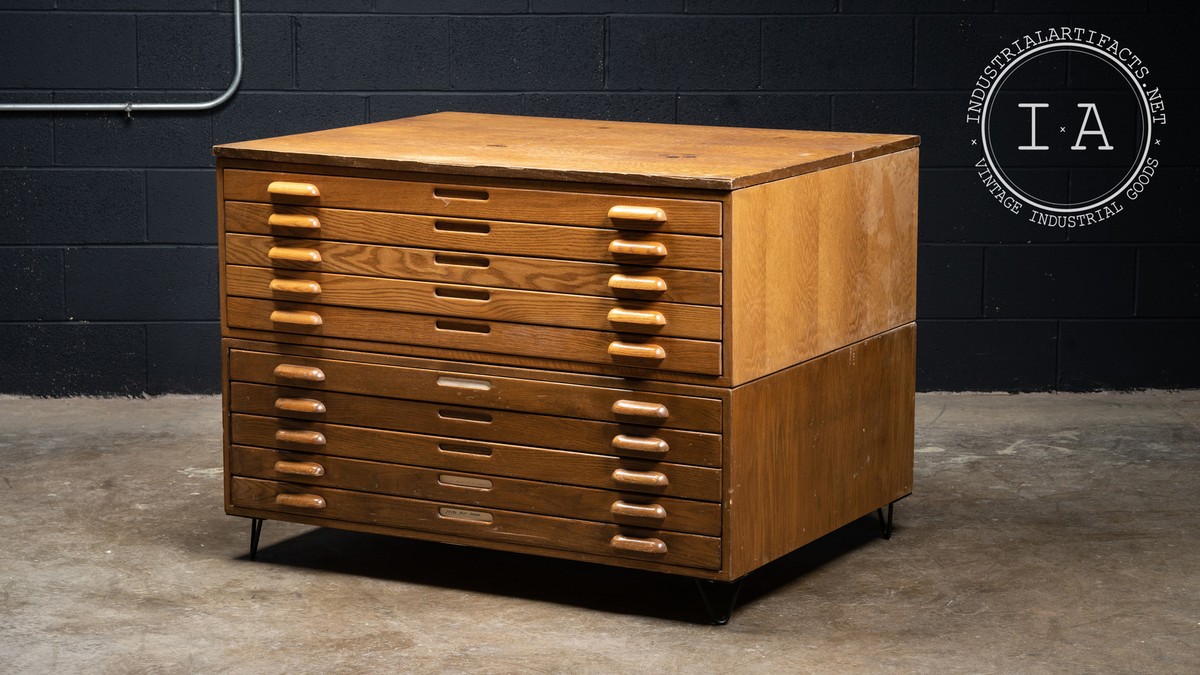 Vintage Flat File Filing Cabinets & Card Catalogs – Antiquities