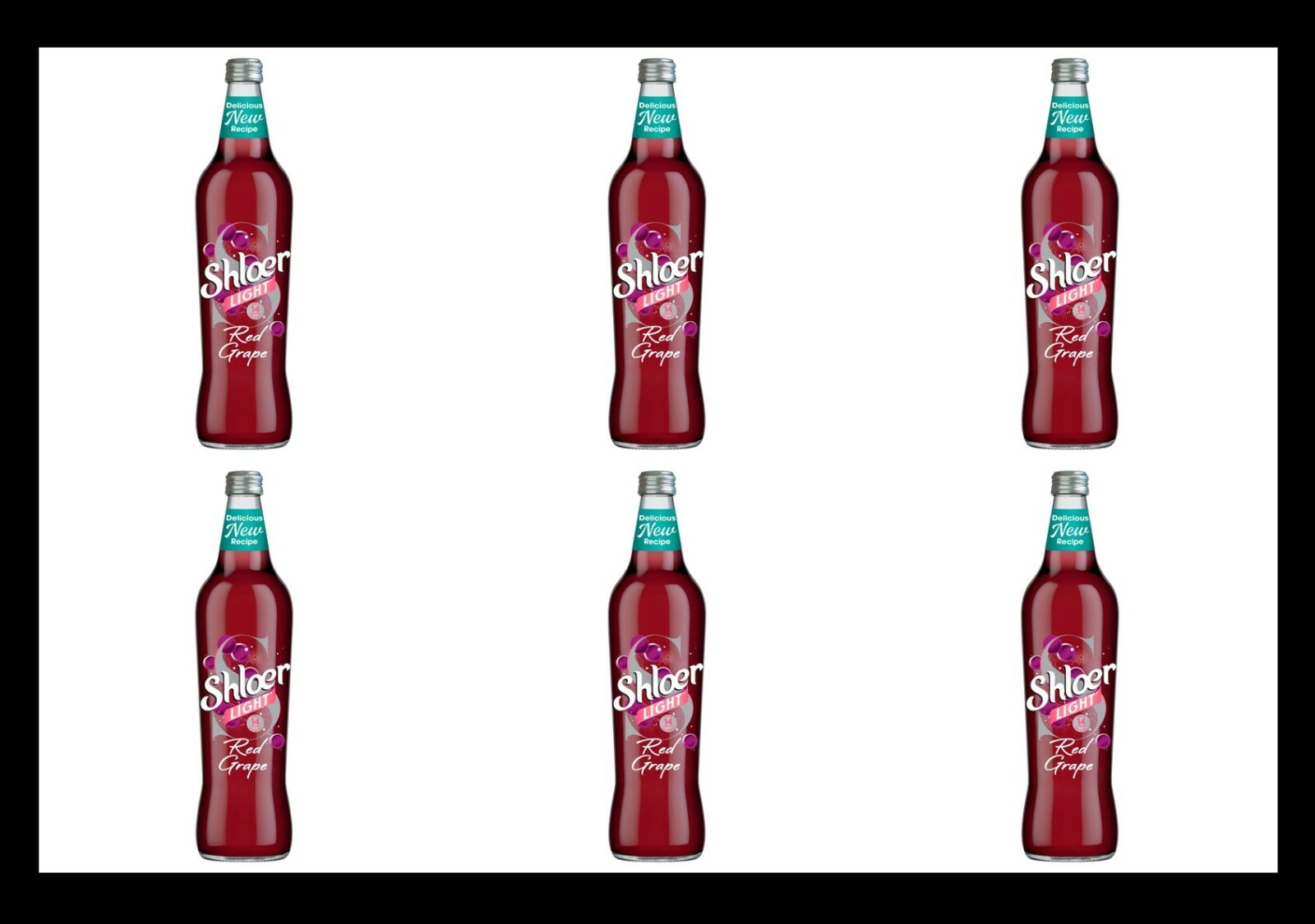 Shloer Light Red Grape Non-Alcoholic Sparkling Juice Drink 6x750ml ...