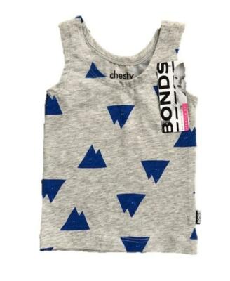Bonds Baby Stretchies Sleeveless Chesty Singlet Top size 000 Colour ...