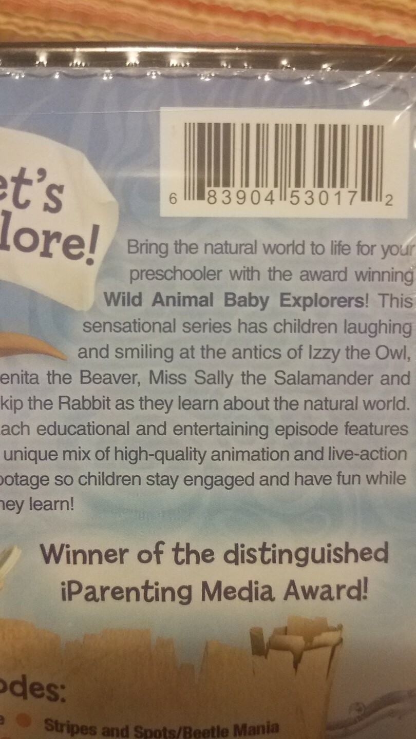Wild Animal Baby Explorers: Lets Explore (DVD, 2013) TV SERIES BRAND ...