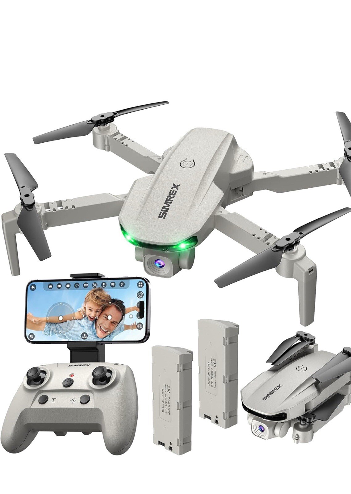 New SIMREX X300C Mini Drone with Camera 720P HD FPV RC Quadcopter ...