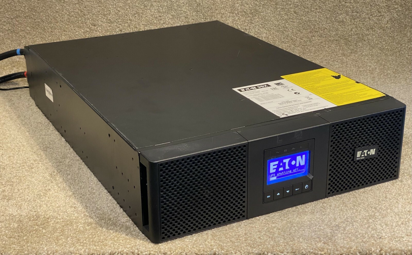 Eaton 9SX 5000i RT3U 5000 VA UPS - New Batteries - 12 Month RTB | eBay UK